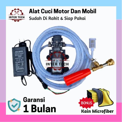 Jual Alat Steam Cuci Motor Dan Mobil Pompa Air Stem Kendaraan - 70 PSI ...