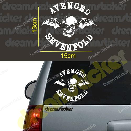 Jual Stiker Avenged Sevenfold Band Decal Sticker - Putih - Kab. Bandung ...