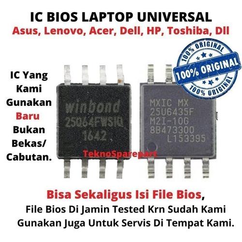 Jual IC BIOS Laptop Asus X450EP Rev 2.0 New Original - Kab. Pekalongan ...