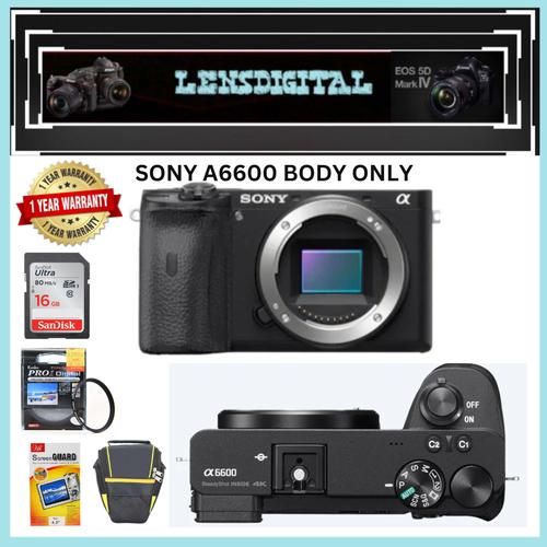 Jual SONY ALPHA A6600 KIT 16-50MM OSS/SONY A6600 BODY ONLY - BODY ONLY ...
