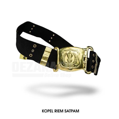 Jual KOPEL RIEM SECURITY SATPAM PDH PDL HITAM/PUTIH - Putih, 125 CM ...