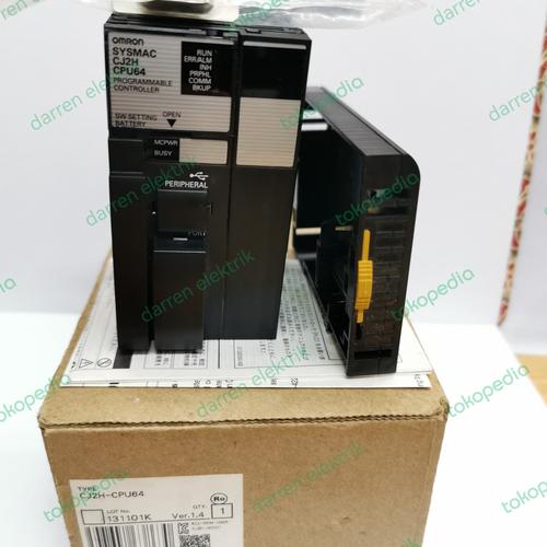 Jual omron plc cpu unit CJ2H-CPU64 - Jakarta Barat - darren elektrik ...