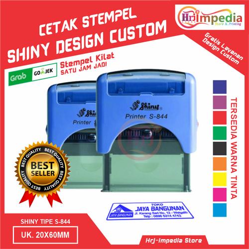 Jual Cetak Stempel Otomatis Shiny Stempel Standar Perusahaan Desain ...