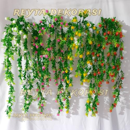 Jual bunga rambat priti / promo rambat PRITY /bunga plastik /rambat ...