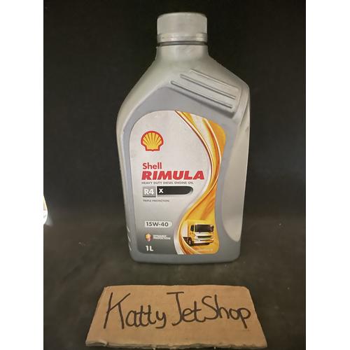 Jual Shell rimula R4x 15w40 1liter 1l oli dijamin ORI - Kab. Bandung ...
