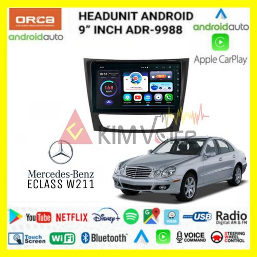 Jual Head unit Android Orca OEM Mercy E CLASS W211 9 inch 2001-2009 ...