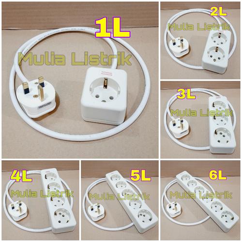 Promo Stop kontak Adaptor kaki 3 Trevel Arab Saudi Umroh - 2 Lobang ...