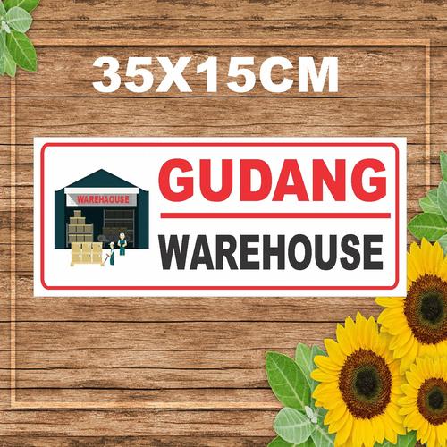 Jual Stiker gudang warehouse - Jakarta Pusat - MEDIACETAK | Tokopedia