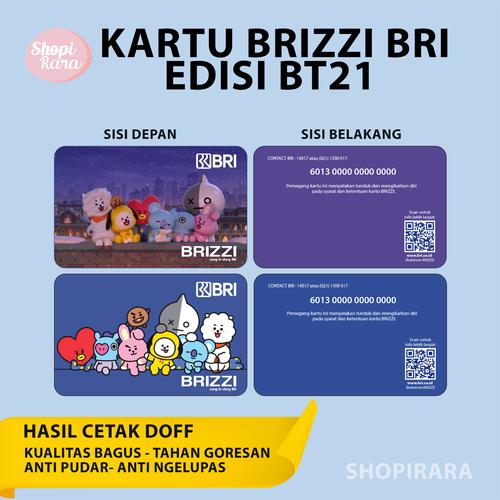 Promo KARTU BRIZZI BRI BTS BT21 TERMURAH - BT21 (DESIGN 1) - Kota Depok ...
