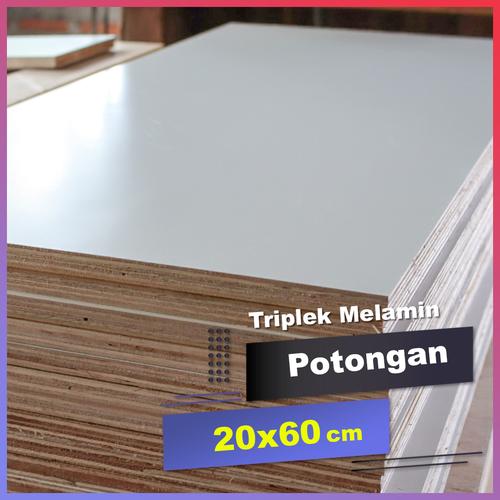 Jual triplek melamin potongan ukuran 20x60 - 18mm multi 2sis - Kota ...