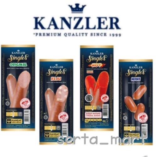 Jual Sosis Kanzler Single Original / Keju 65gr - Bakso Hot / Gochujang ...