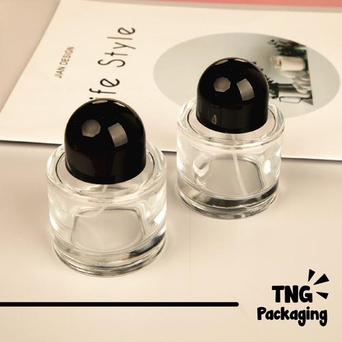 Jual Botol Parfum Kosong Tutup Bulat 50ml Botol Kosong Transparan ...
