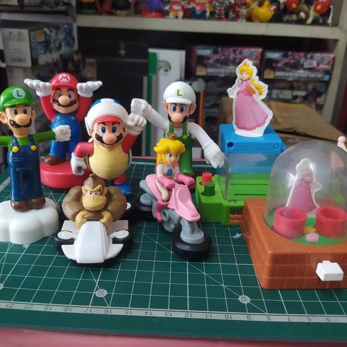 Jual Figure Mario Bros / Luigi / Bowser / Princess Mainan McD Nintendo ...