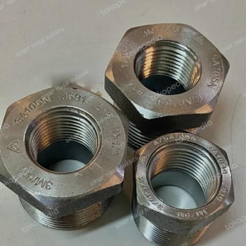 Jual vlok Ring / Bushing Besi Class 3000 Drat 21/2 ×11/4" inch ...