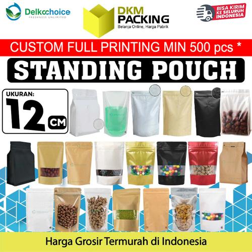 Jual Plastik Klip Kemasan Variasi Ukuran 12cm Standing Pouch Sealer ...
