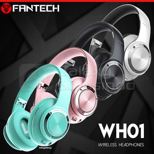 Jual Fantech WH01 White Wireless Bluetooth Headset - Kota Malang ...