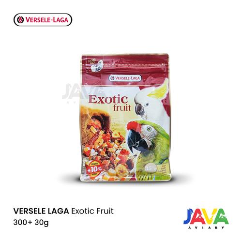 Promo Versele Laga Exotic Fruit 300gr + Free 30gr pakan burung parrot ...