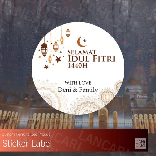 Jual Stiker Label Ramadan Bulan Puasa Ramadhan amplop custom snack ...