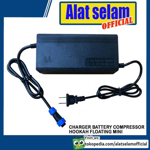 Jual Charger Battery For Compressor Hookah Floating Mini Baterai ...