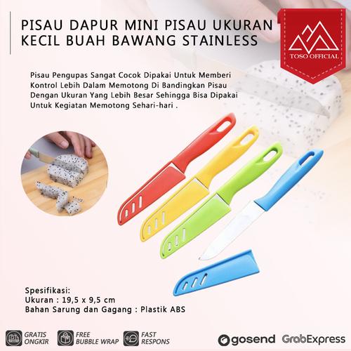 Jual PISAU DAPUR MINI PISAU UKURAN KECIL PISAU BUAH SAYUR KITCHEN KNIFE ...