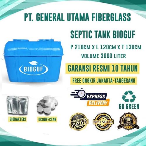 Promo SEPTIC TANK BIOGUF 3000 LITER,SEPTIC TANK BIO,BIO SEPTIC TANK ...