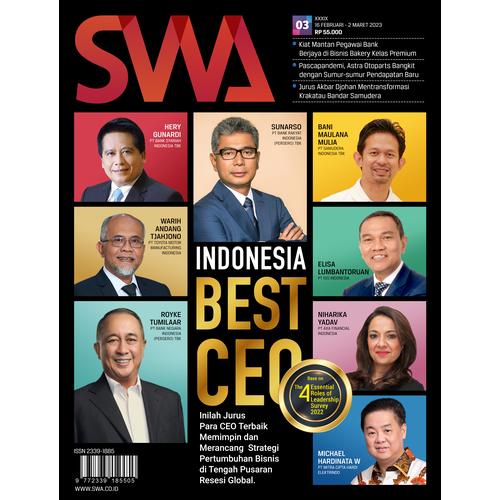 Jual Majalah SWA edisi 03/2023 Indonesia Best CEO 2023 - Jakarta Pusat - Majalah SWA group ...