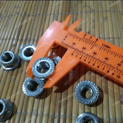 Jual Mur As Roda Belakang Sepeda Mur As Sepeda Mur M15 - Silver ...