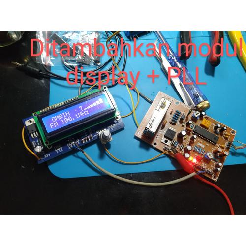 Jual KIT PLL control TUNER FM VCO VT OSC LC72131 ATMEGA - plus radio ...