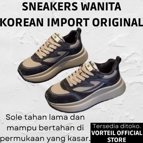 Jual Sepatu Sneakers Import Wanita Shoes Kets Fashion Korea Sport ...
