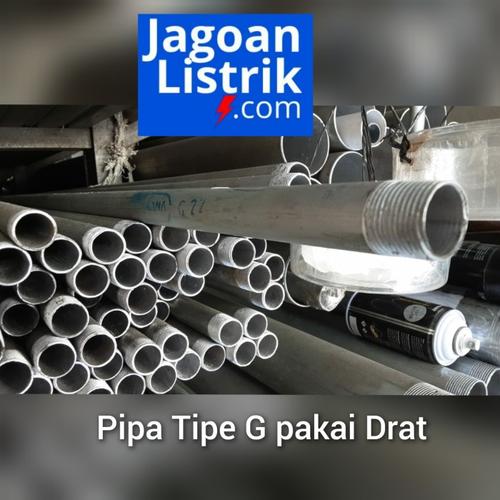 Jual Pipa Conduit G54 Wahana Steel Pipe Besi G-54 2inch 2" 2 inch ...