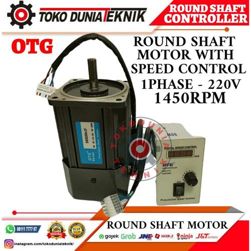Jual OTG 5IK40RA-C 40WATT 1PHASE ROUND SHAFT MOTOR VARIABLE SPEED ...