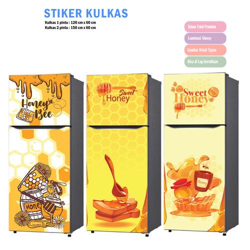 Jual Stiker Kulkas 1 Pintu dan Sticker Kulkas 2 pintu Madu - Kota Bogor ...