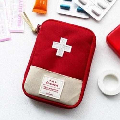 Jual Tas First Aid Kit P3K Tas Tempat Obat Peralatan P3K Mini - Merah ...