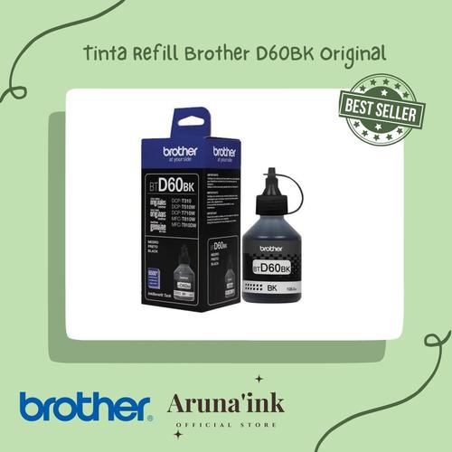 Jual Tinta Brother BTD60 Black - DCP-T310, DCP-T510W, DCP-T710, DCP-T81 - Jakarta Selatan ...