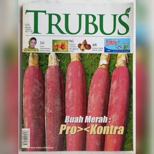 Jual majalah trubus edisi buah merah pro kontra - Kota Palembang ...