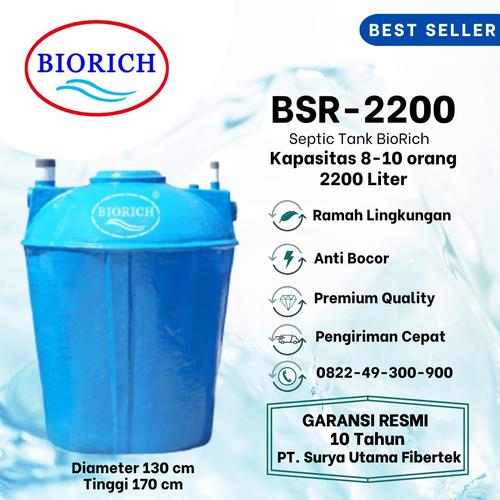 Jual Septic Tank Bio, Biofil, Sepiteng, Biotech, BIoTank BioRich 2200 ...