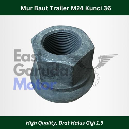 Jual Mur Baut Roda Drat Halus Trailer York M24 Kunci 36 - Kota Surabaya ...