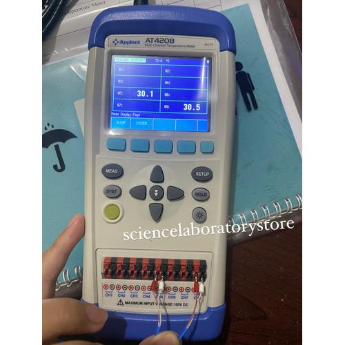 Jual Multi Data Logger 8 Channel Temperature Applent Instrument AT4208 ...