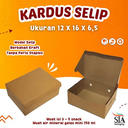 Jual KARDUS SNACK 12 X 12 12 X 16 | DUS AT | R3 RENDA | KARDUS MAKAN ...