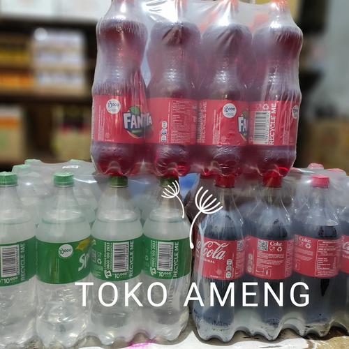 Jual Coca cola Fanta Sprite Botol 1 Liter - 1 dus isi 12 botol ...