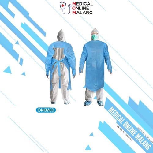 Jual APRON MEDIS DISPOSABLE LENGAN PANJANG / MEDICAL APRON / APD ...