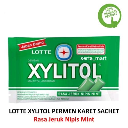 Jual Lotte Xylitol - Permen Karet Blister 11.6gr - Blueberi / Fresh ...