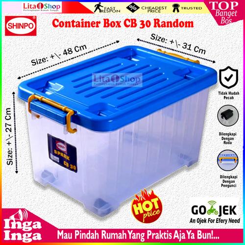Jual Shinpo Container Box Choice / Kontener Kotak - CB 30 - Kota ...