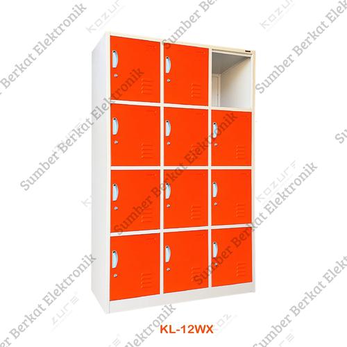Jual Lemari Loker Besi Kozure KL-12WX Loker 12 Pintu Kozure KL12WX Helm ...