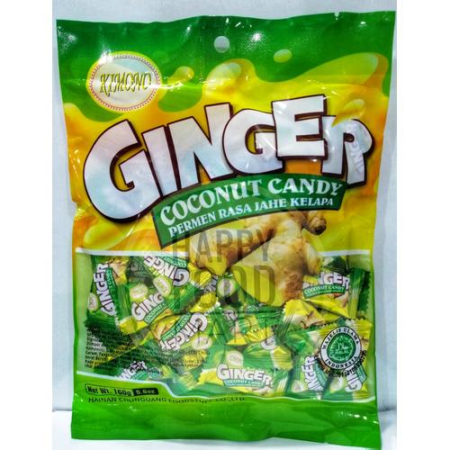 Jual KIMONO GINGER COCONUT CANDY/ COCONUT CANDY/ PERMEN JAHE/ PERMEN ...