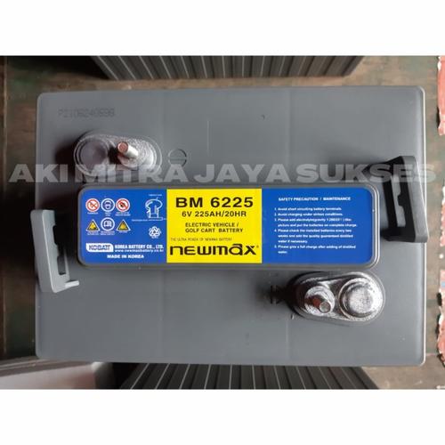 Jual BATTERY DEEPCYCLE GOLF CAR - BM 6225 6V 225 AH - BATTERY NEWMAX ...