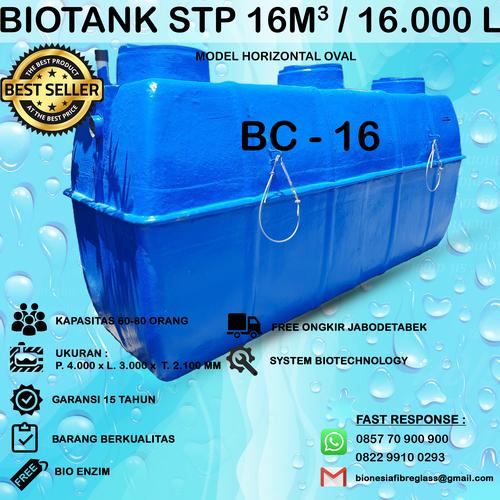 Jual SEPTIK TANK BIOTECH 16.000 Liter / Biotank 16M3 BIOFIL /TANGKI ...