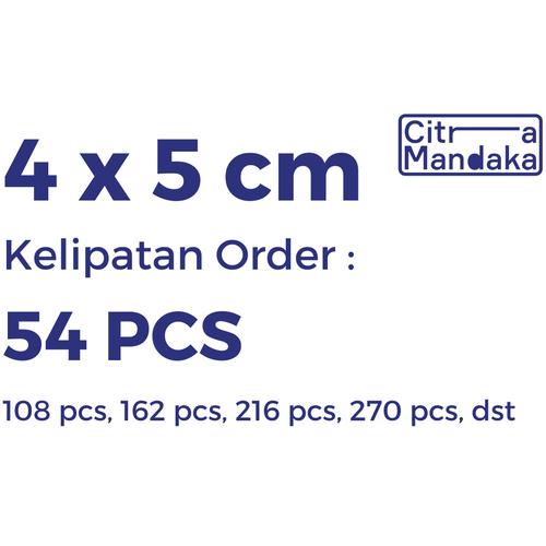 Jual Hang tag Wedding Souvenir Custom Pola 1 Sisi | Tag Souvenir ...