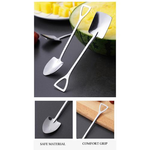 Jual Sendok stainless kecil model cangkul sekop, Sendok kecil teh buah ...