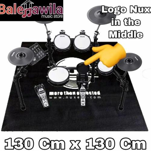 Jual Nux Drum Rug Karpet Drum Karpet Keyboard Ukuran karpet 130 x 130 ...